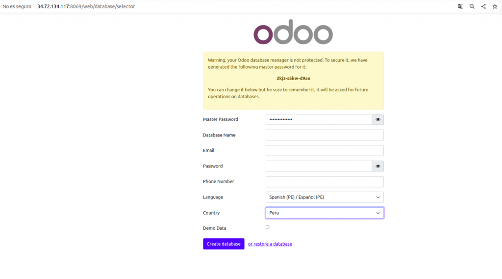 Instalar Odoo 17 en Ubuntu 22.04 LTS – Odoo ERP – Perú